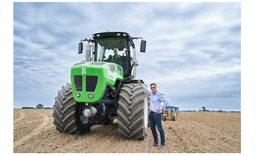 AUGA Group introduces first-ever environmentally friendly tractor ...