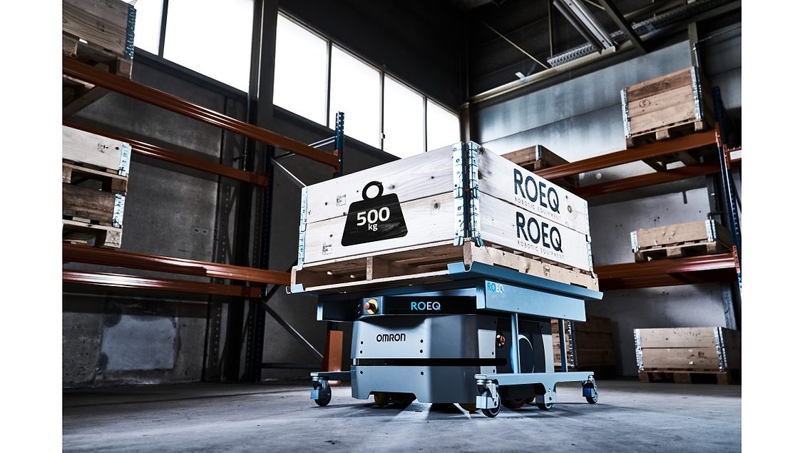 New Cart System for OMRON Autonomous Mobile Robot LD-250 Doubles ...