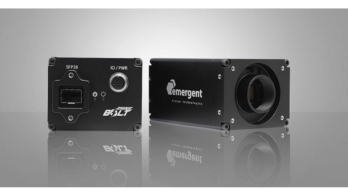 Emergent Vision Technologies Introduces the HB-127-S to its Bolt 25GigE ...