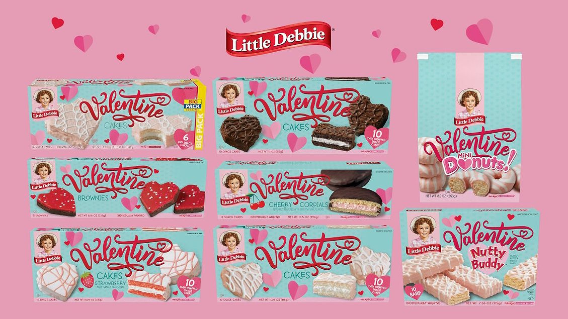 McKee Foods and Little Debbie Brand Launch Valentine's Day Lines | Food ...