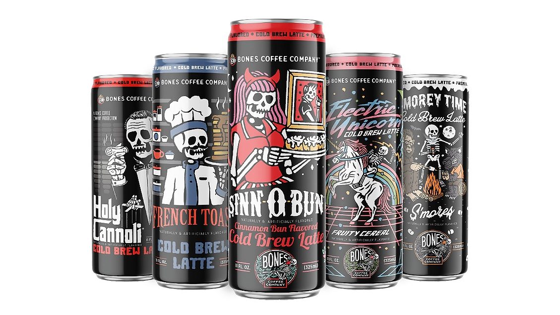 Bones Coffee Company Launches RTD Cold Brew Lattes | Food Engineering