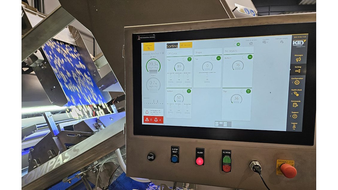 Key Technology Introduces Optical Sorter for Nuts | Food Engineering