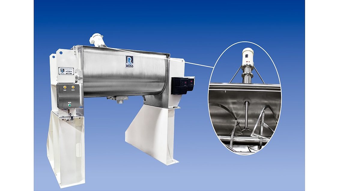 ROSS Showcases 42N-18 Ribbon Blender | Food Engineering