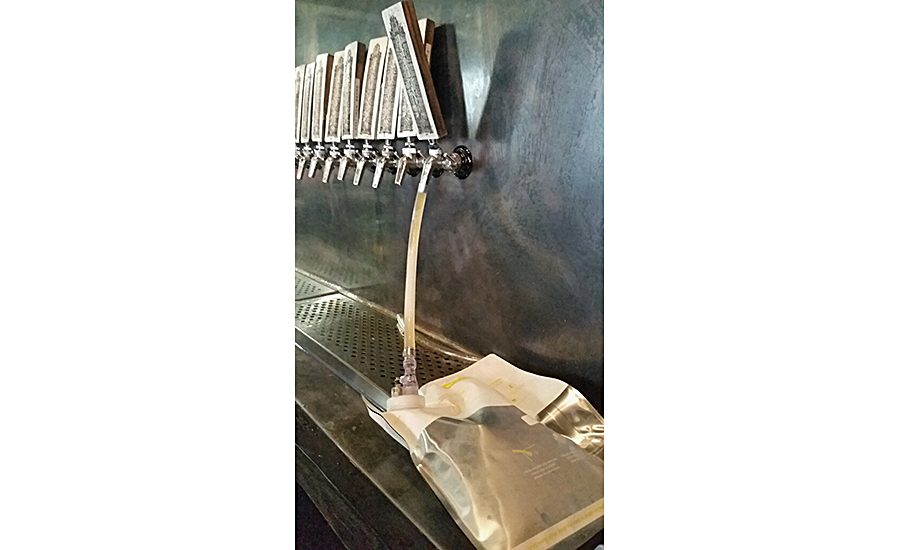 Flexible pouch makes new beer dispenser possible | 2016-04-22 | Food ...