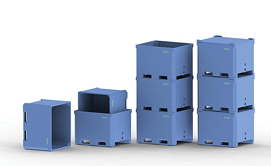 RPC Sæplast 750 L reusable plastic food container | 2016-10-17 | Food ...