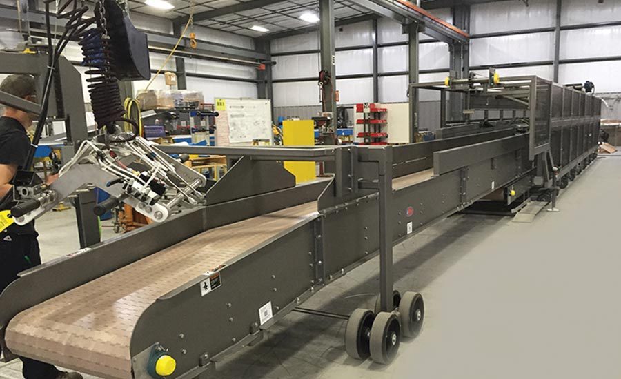 Multi-Conveyor truck trailer unloading conveyor | 2017-02-03 | Food ...