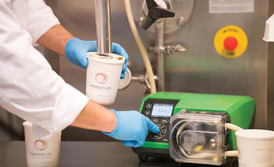 Ice Cream Maker Updates Pumps for Precision Dosing of Chocolate Sauce ...