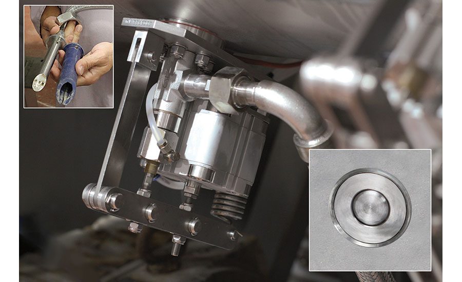 Cryogenic chillers with bottom injectors effective but tough to clean ...