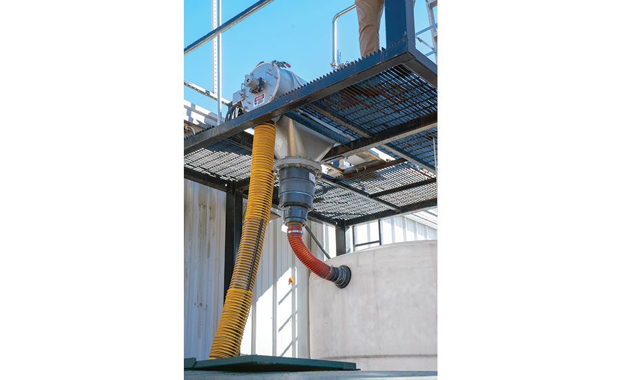 Whiskey distiller uses centrifugal sifter to recover liquid sour mash ...