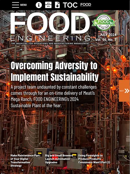 FOOD ENGINEERING | Covers the food and beverage processing industry ...