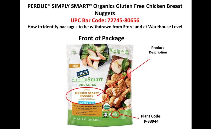 Perdue recalls frozen chicken nuggets possibly contaminated with wood ...