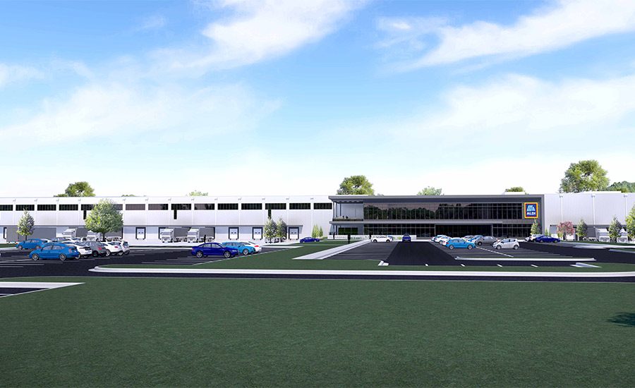 A M King breaks ground on ALDI divisional headquarters and distribution ...